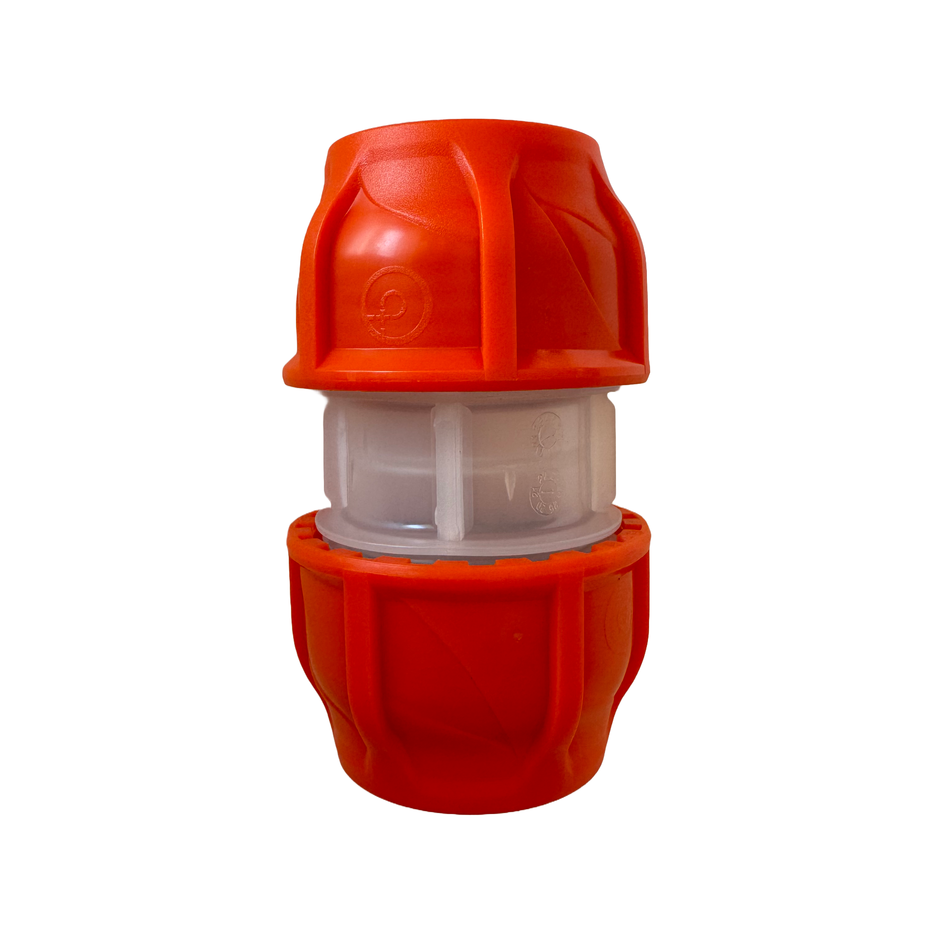 HDPE Orange Couplers Clear-Lock – MDA Supply LLC